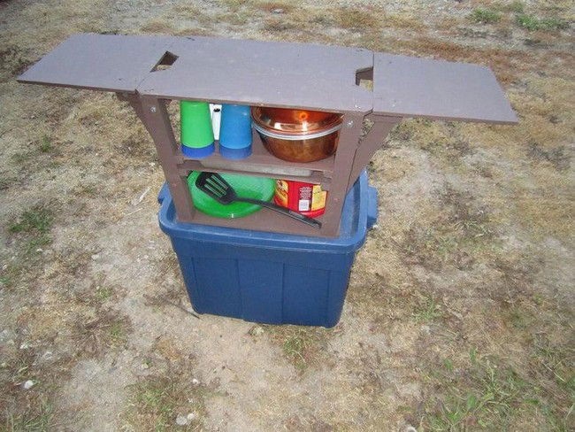 28 DIY Camp Kitchen Ideas for Outdoor Cooking