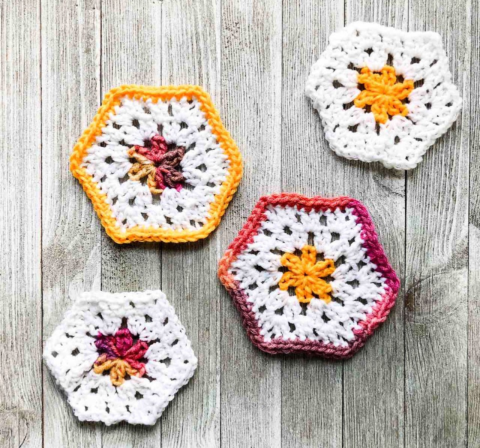15 Beautiful Crochet Hexagon Patterns for Creative Projects