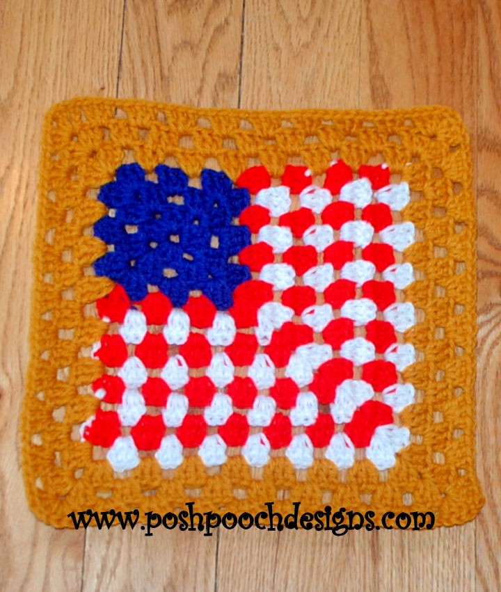 15 American Flag Crochet Patterns for All Occasions