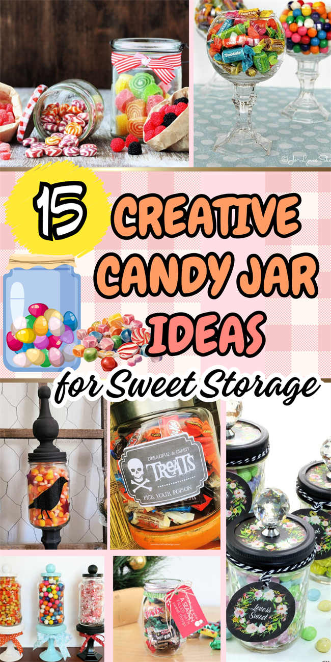 15 Creative Candy Jar Ideas for Sweet Storage