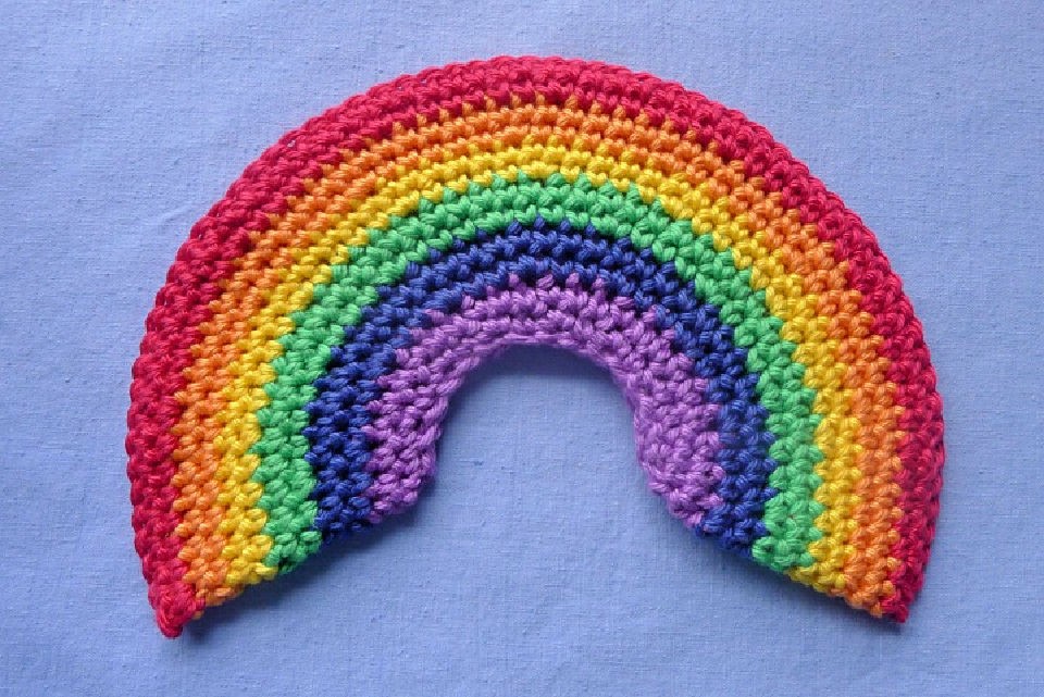 26 Creative Free Crochet Rainbow Designs to Brighten Your Day