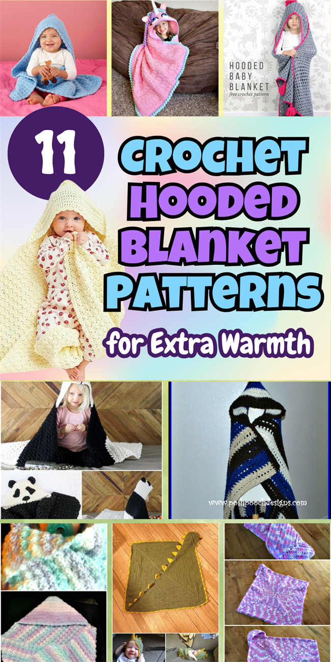 11 Cozy Crochet Hooded Blanket Patterns for Warmth