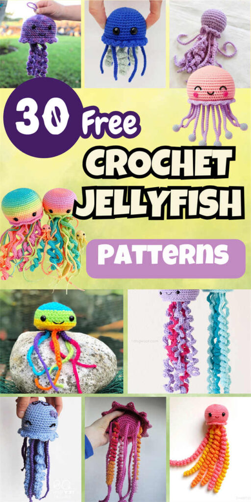 25 Creative Free Crochet Jellyfish Patterns for Fun Projects