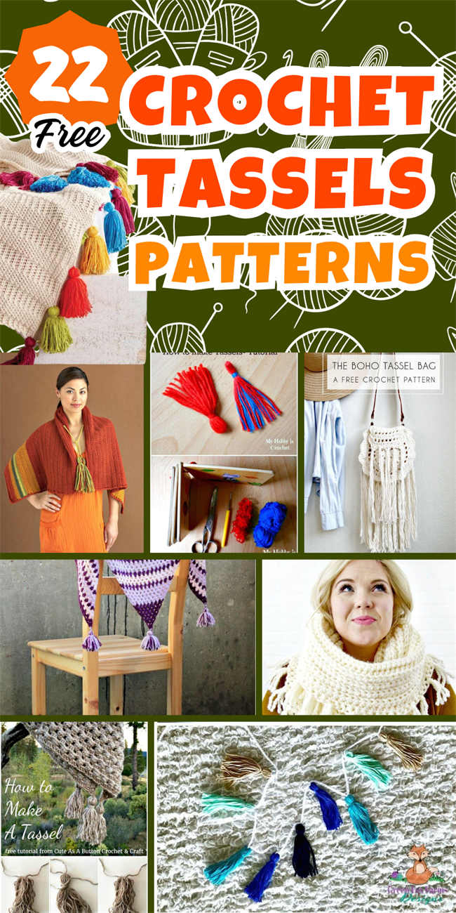 22 Creative Free Crochet Tassels Patterns for Your Crafts