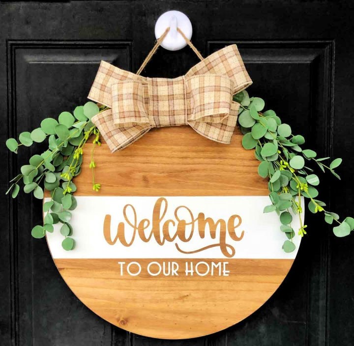 36 Beautiful Diy Welcome Signs For Your Front Porch