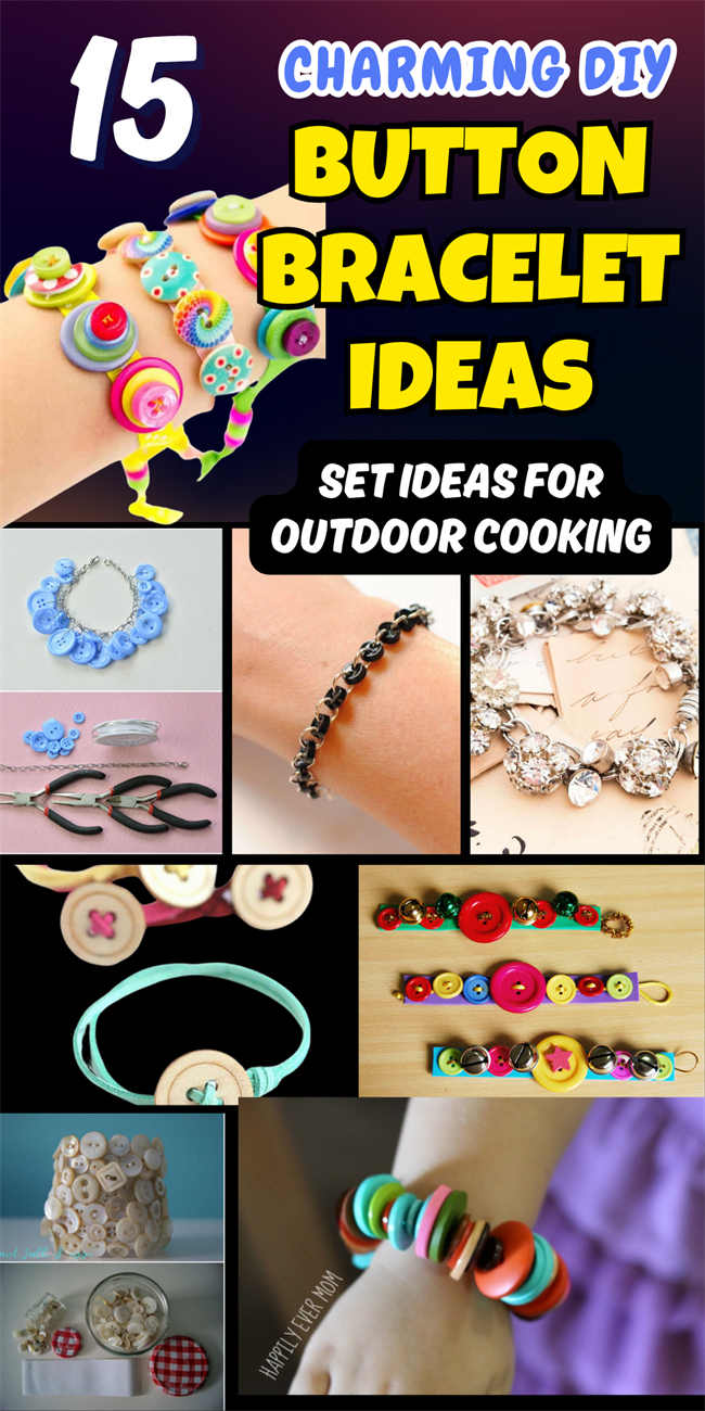 15 Charming DIY Button Bracelet Ideas for Personalized Accessories