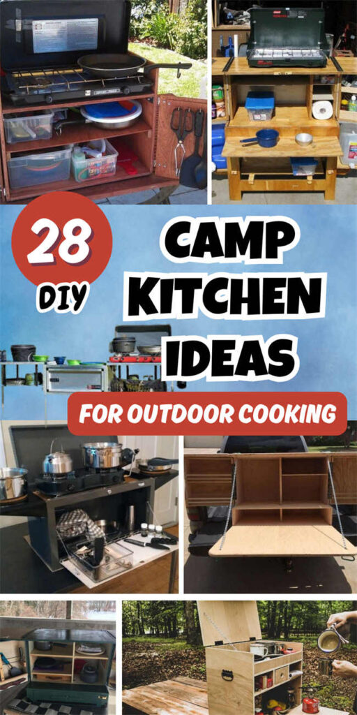 28 DIY Camp Kitchen Ideas for Outdoor Cooking