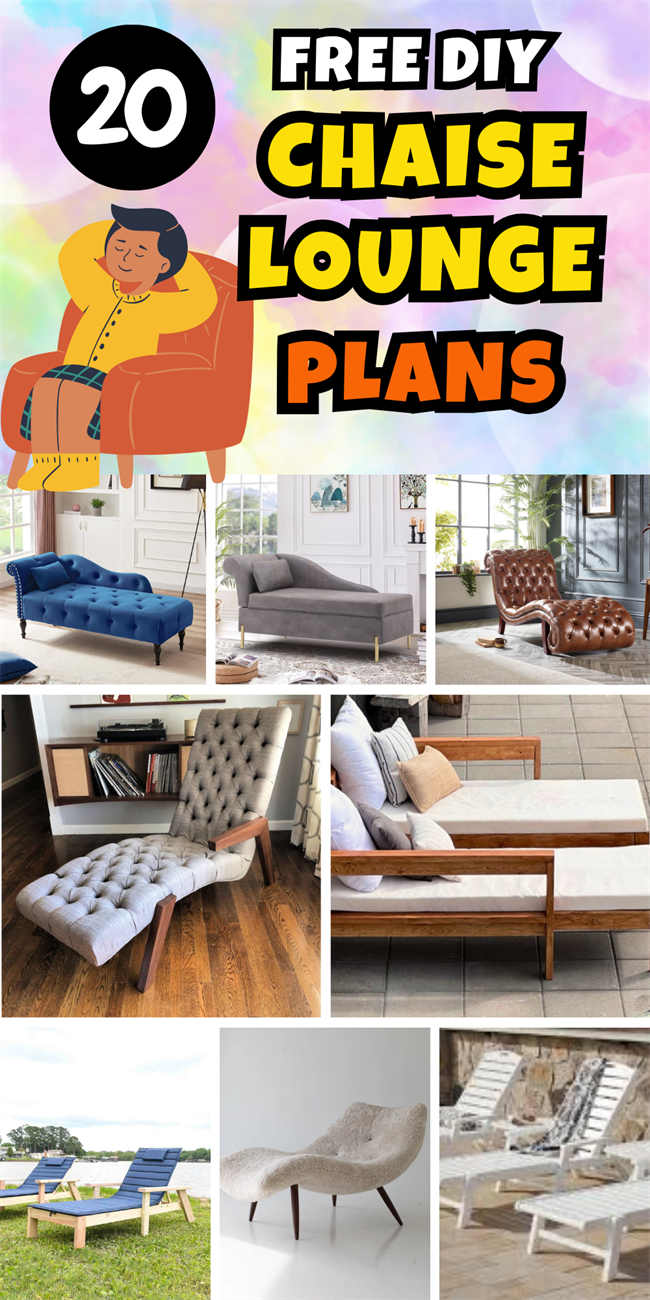 20 Creative DIY Chaise Lounge Designs for Stylish Relaxation