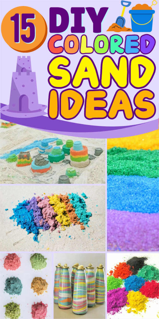 15 Fun Ways to Use DIY Colored Sand in Your Decor