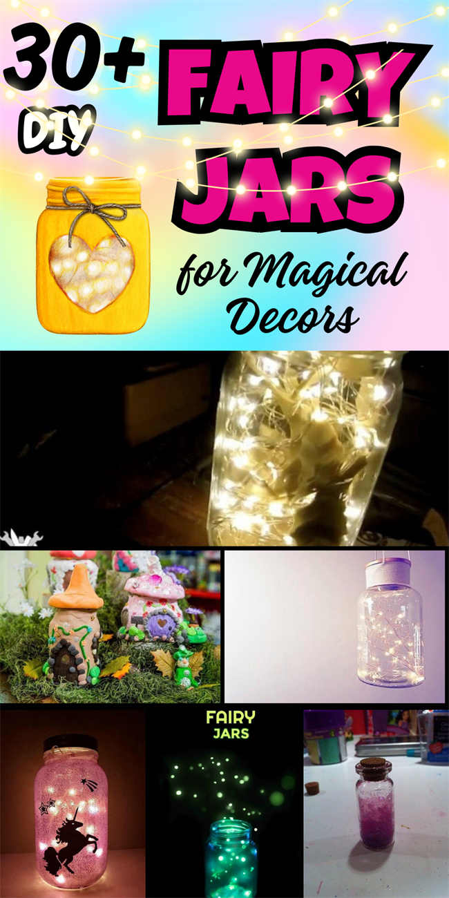 30+ Creative Fairy Jar Designs for Enchanting Decor