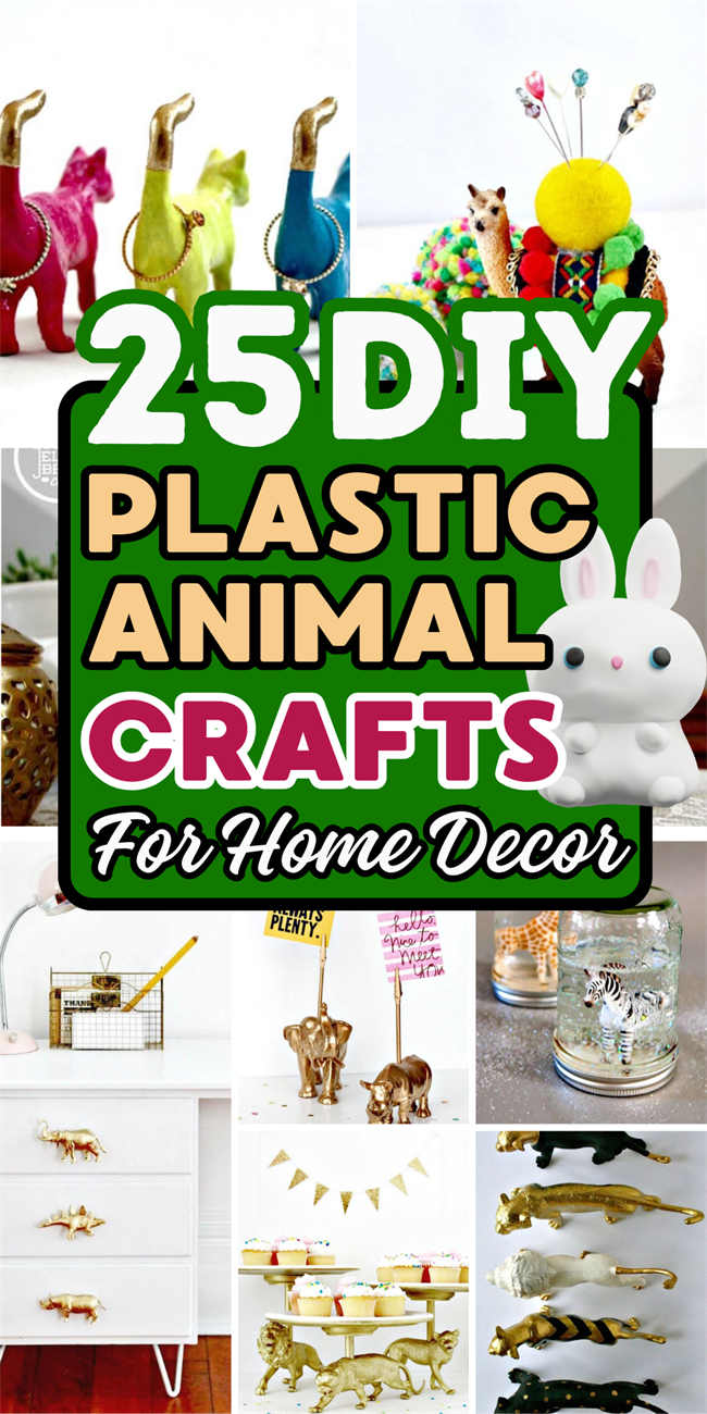 25 Creative Plastic Animal Projects to Repurpose Old Toys