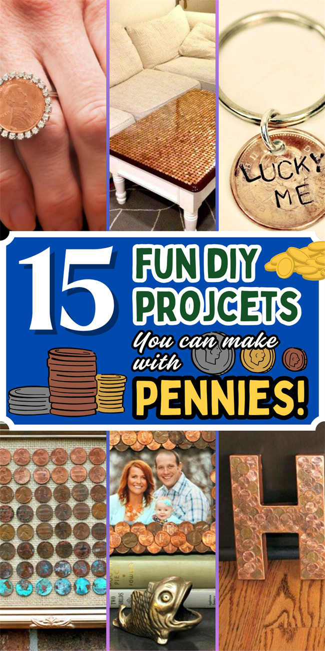 15 Fun DIY Projects You Can Create with Pennies