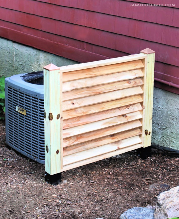 25 Easy Diy Air Conditioner Cover Ideas