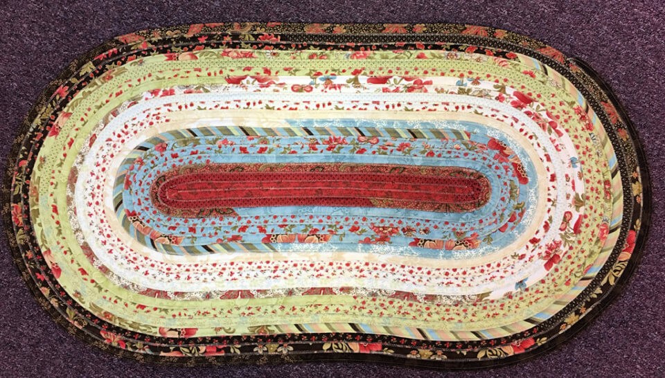 15 Beautiful Jelly Roll Rug Patterns for Quilting Projects