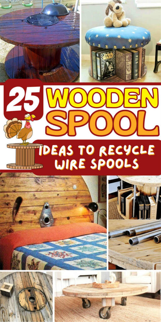 25 Creative Wooden Spool Ideas for Fun and Practical Crafts