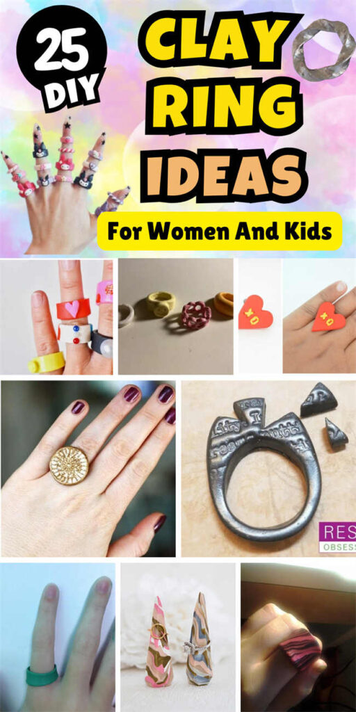 25 Creative DIY Clay Ring Ideas for Unique Accessories