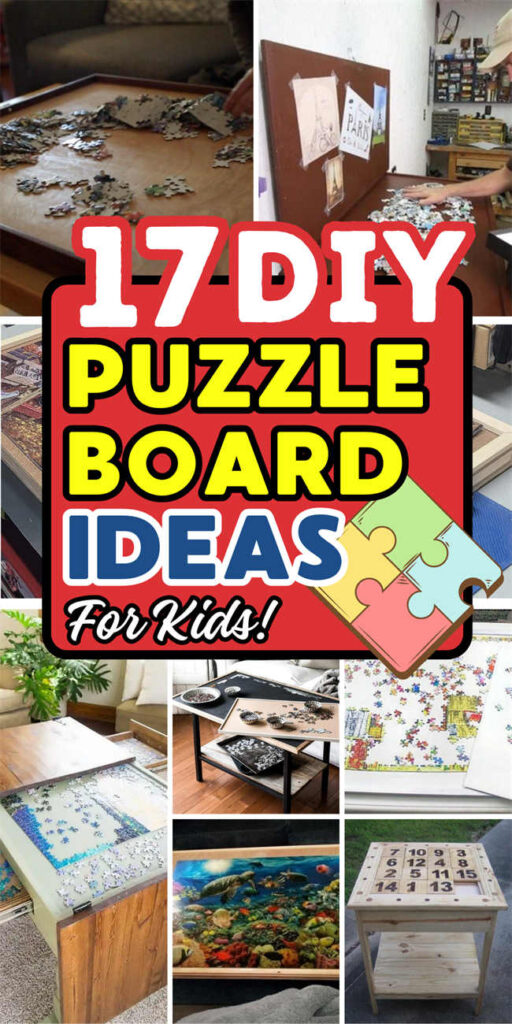 17 Fun DIY Puzzle Board Designs for Engaging Playtime
