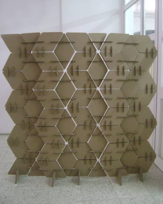 6 Steps to Create Cardboard Room Divider