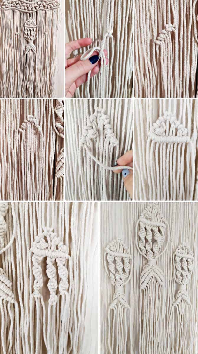 15 Steps to Create a Macrame Fish Wall Hanging