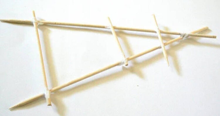 DIY Mini Trellis Tutorial for Climbing Seedlings