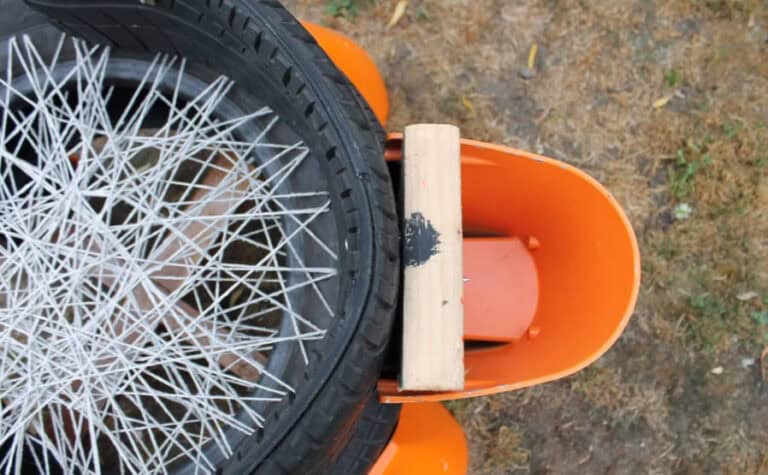 Industrial-Style DIY Tire Chair for Indoors or Outdoors