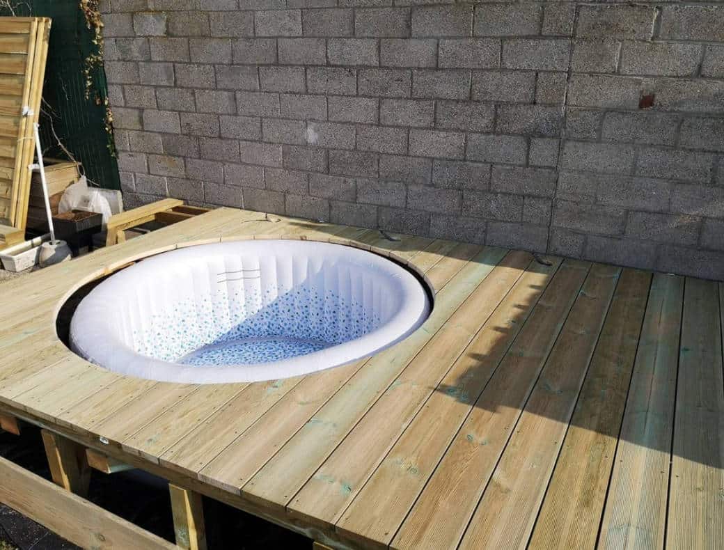 How to Build a Smart Inflatable SPA Deck with Motorized Cover